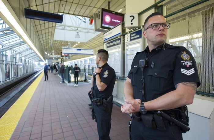 Photos: Riding with Metro Vancouver Transit Police | Vancouver Sun