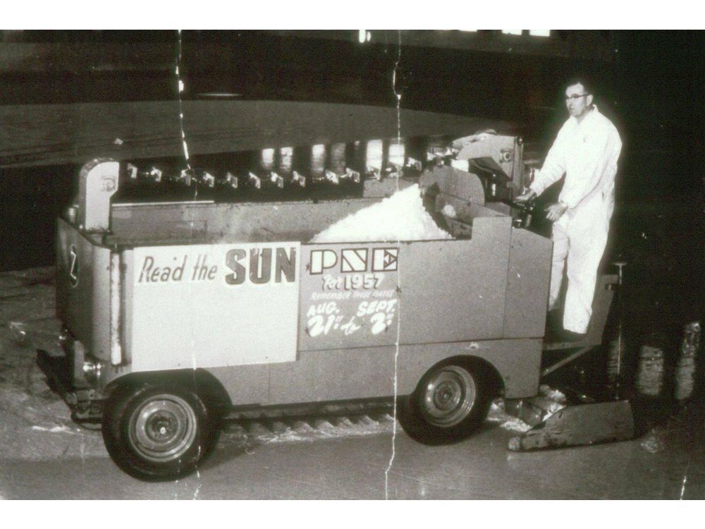 The B.C. Sports Hall of Fame's cool new artifact: a 1956 Zamboni ...