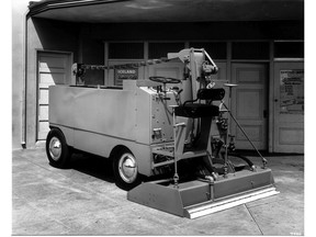 The B.C. Sports Hall of Fame's cool new artifact: a 1956 Zamboni ...