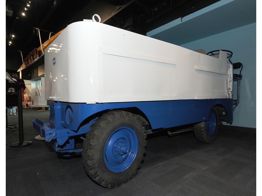 The B.C. Sports Hall of Fame's cool new artifact: a 1956 Zamboni ...