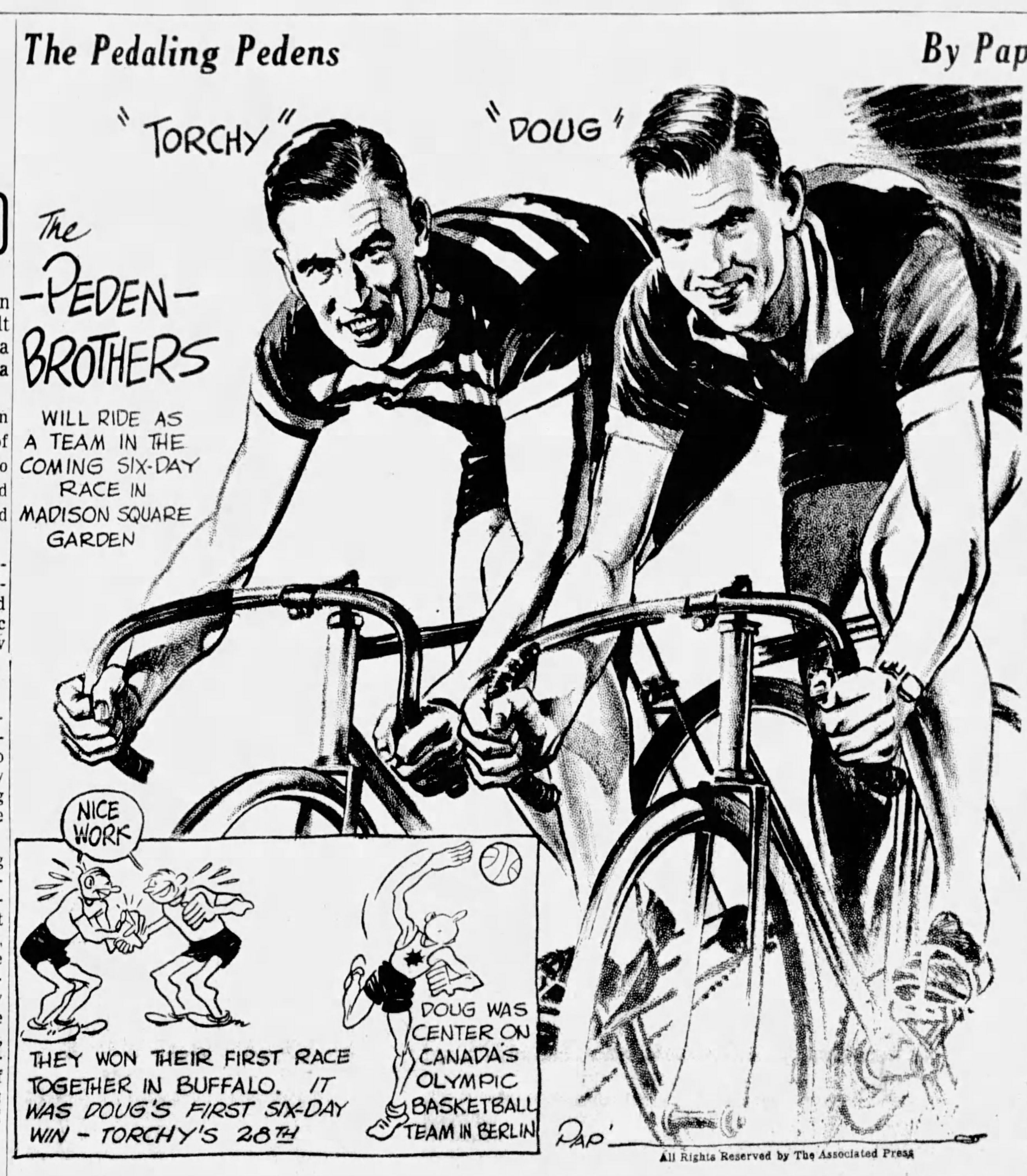 This Week in History, 1931: Cyclists rip it up in a six-day race at the ...