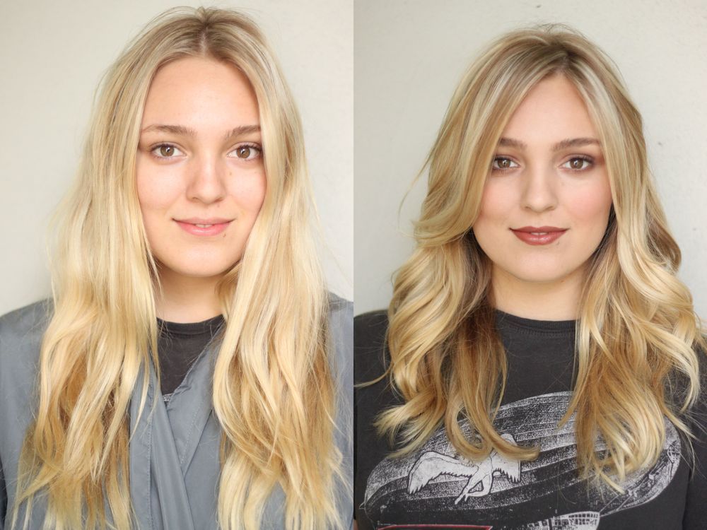 Makeover: Adding some personality to the look of a young actress ...