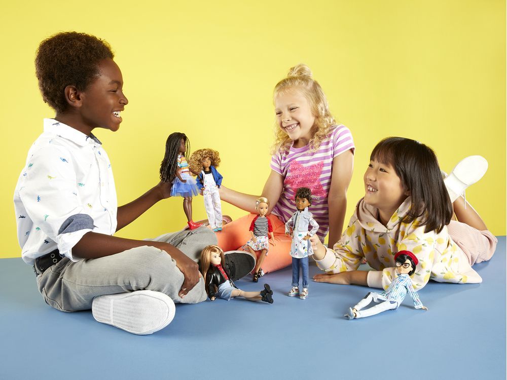 Mattel's gender-neutral doll hits toy store shelves in Canada ...