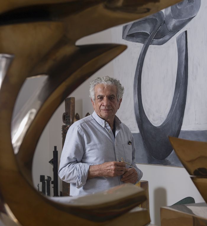 Noted Iranian artist Parviz Tanavoli gets solo show in West Vancouver ...