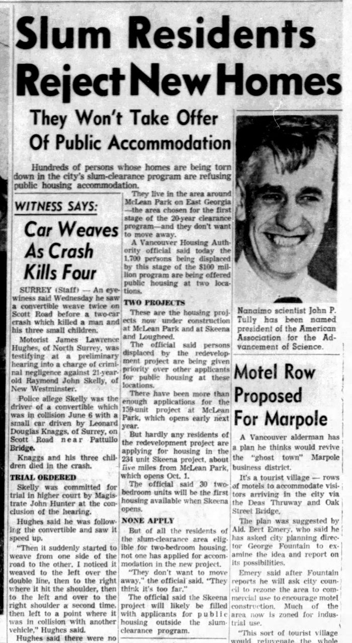 This Week in History: 1948: A giant 'slum clearance' is proposed for ...