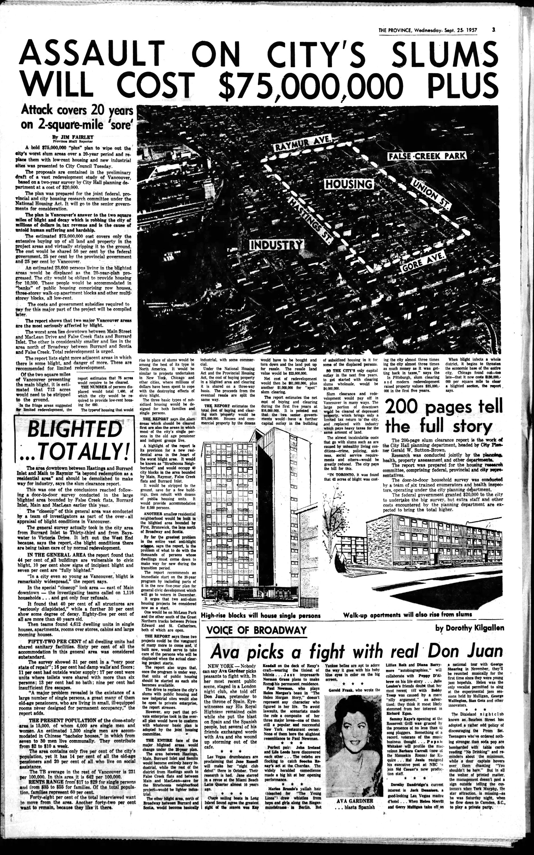 This Week in History: 1948: A giant 'slum clearance' is proposed for ...