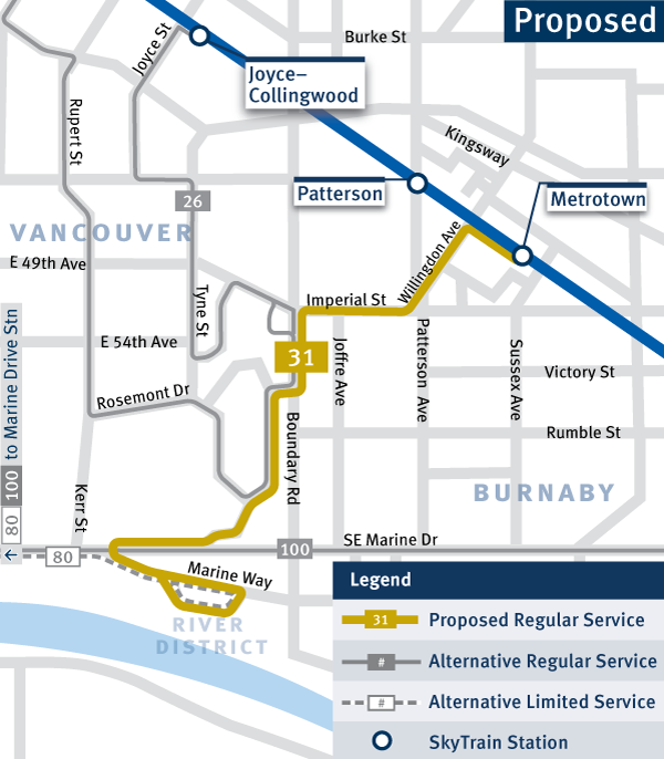 TransLink proposes two new major bus routes | Vancouver Sun