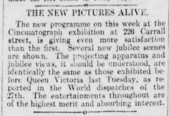 This Week in History: 1897: The first generation of cinema is unveiled ...