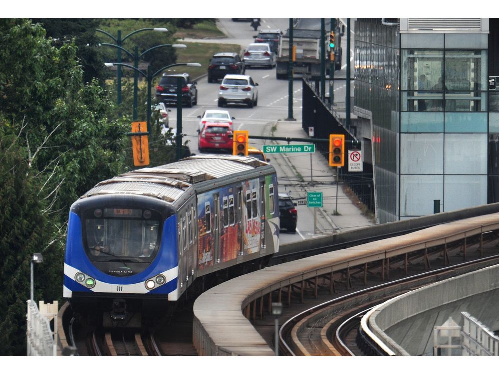 TransLink adds more trains to its Canada Line fleet | Vancouver Sun