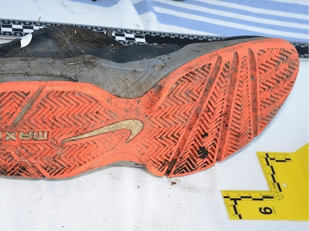 Can you identify the man who died wearing while these shoes ...