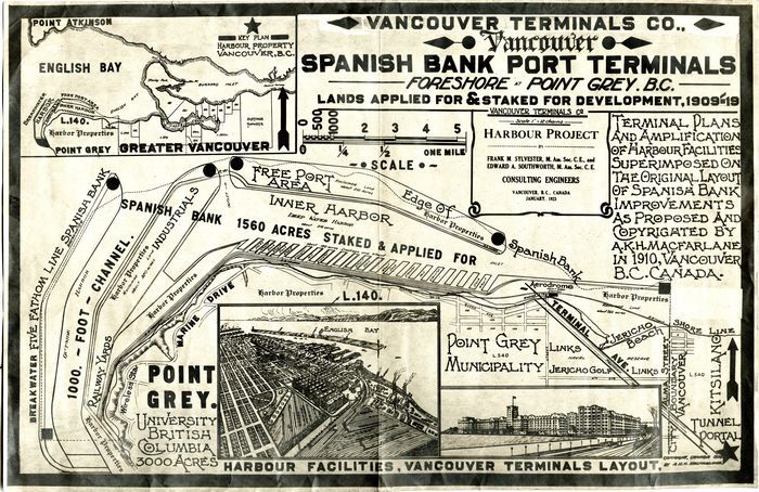 Week in History: 1933 — pioneer proposals for Point Grey breakwater ...