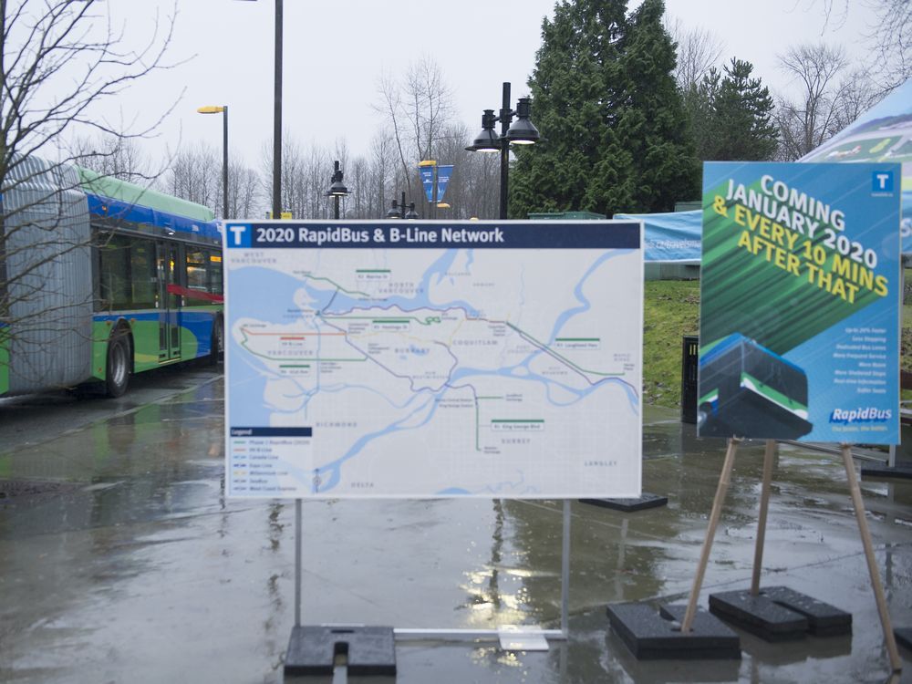 TransLink launches new and revamped RapidBus routes in Metro Vancouver ...