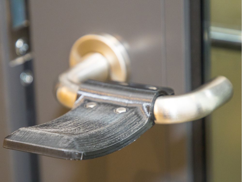 COVID-19: SFU engineer designs safer door handles | Vancouver Sun