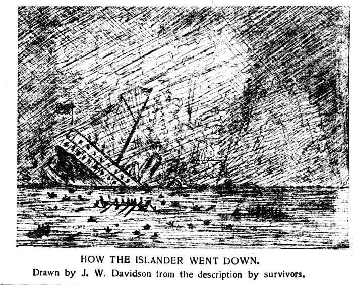This Week in History: 1901: Canadian Pacific steamship Islander strikes ...