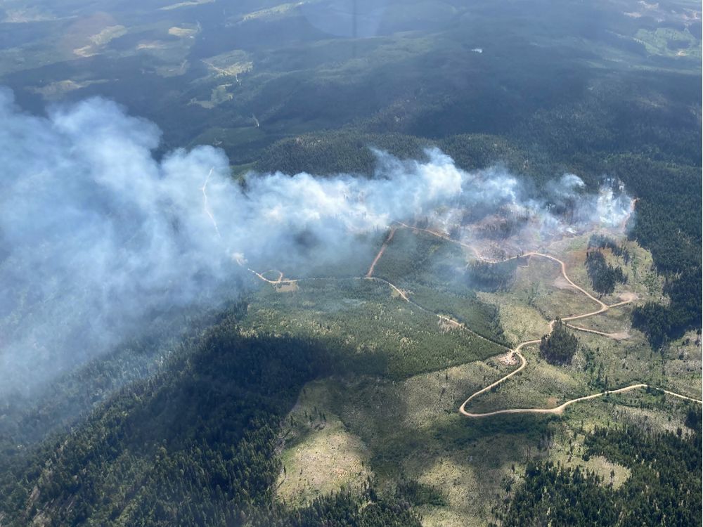 Evacuation alert issued due to wildfire north of Princeton | Vancouver Sun