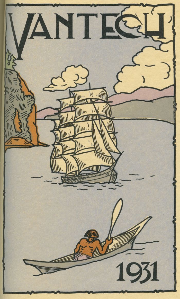 Stunning vintage Van Tech year books emerge in union archive ...