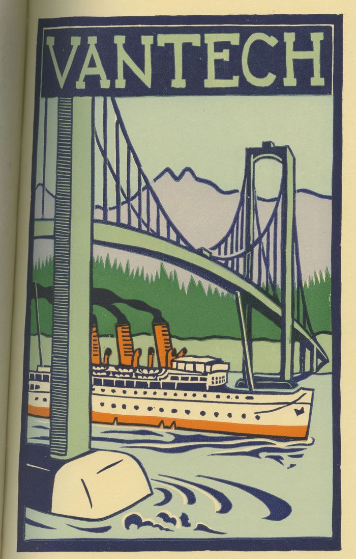 Stunning vintage Van Tech year books emerge in union archive ...