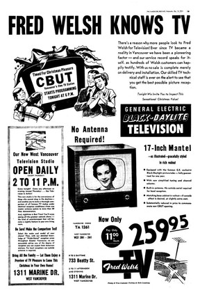This Week in History, 1953: Vancouver's first television station starts ...