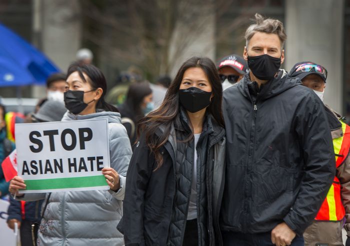 Racists told to clean up their act at anti-Asian hate rally held at ...