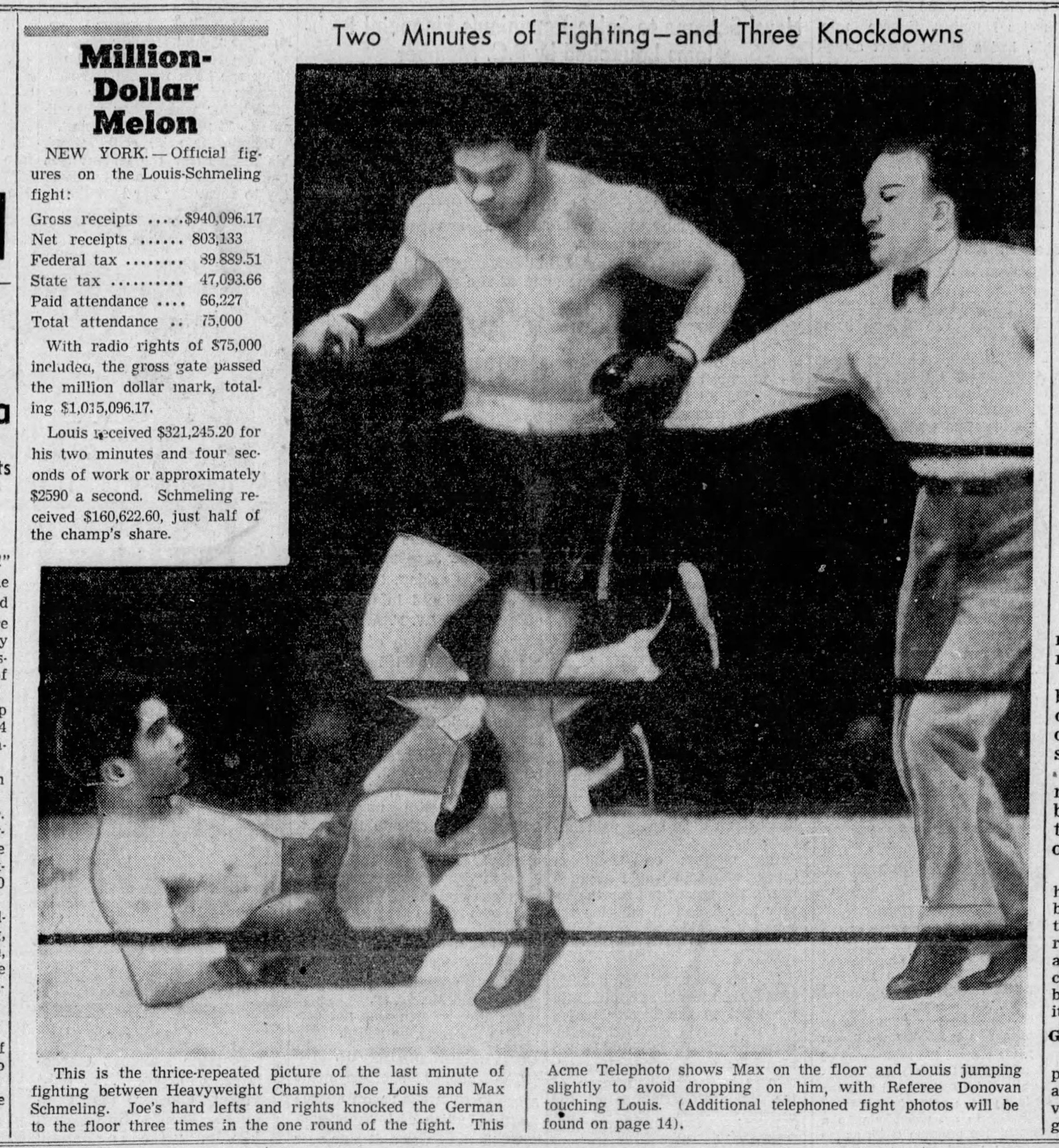 This Week in History, 1936-38: Boxers Joe Louis and Max Schmeling ...