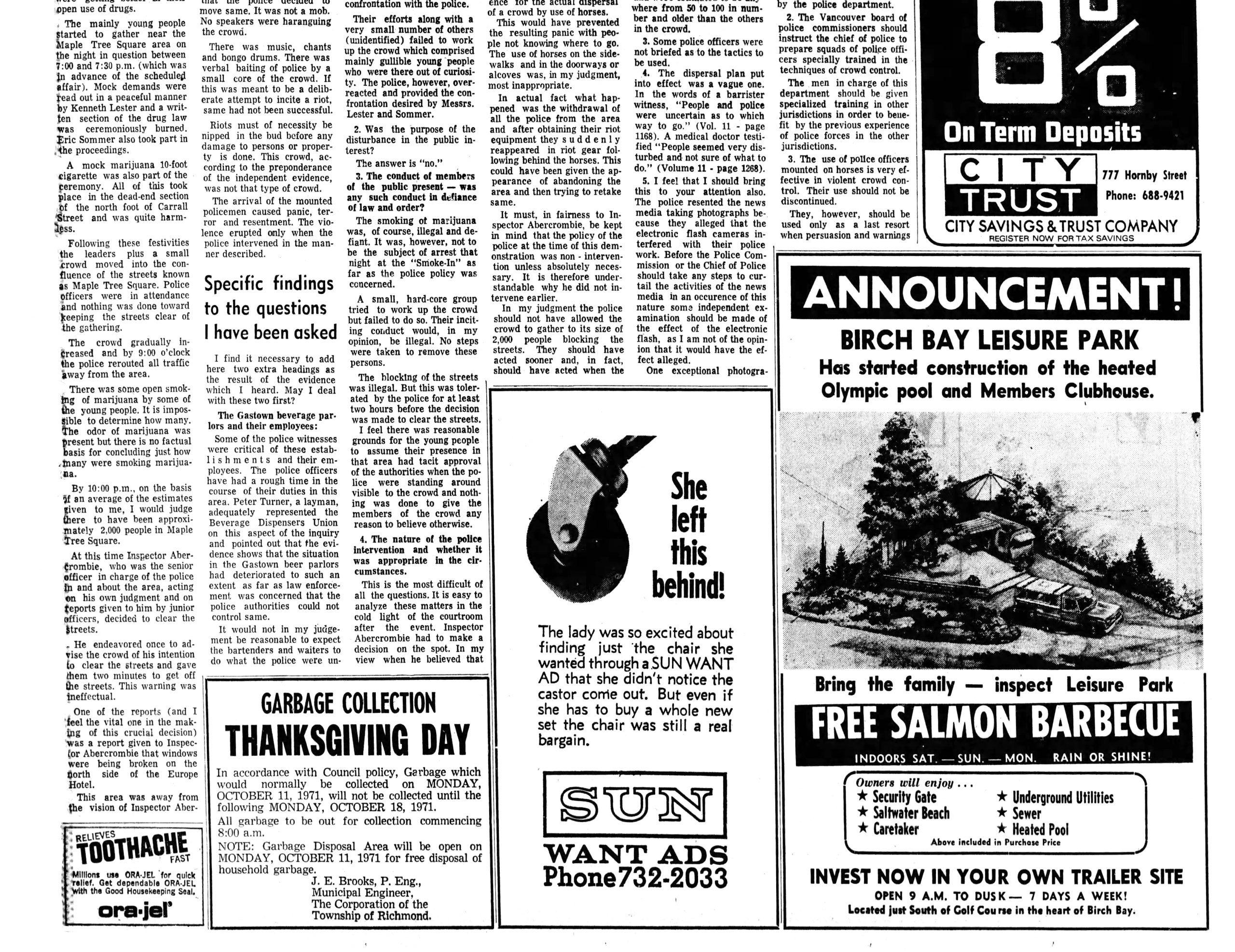 Gastown Riot: A young family was caught in the middle as police ...