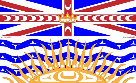 Redesign of B.C. flag with First Nations elements 'reflects who we are ...