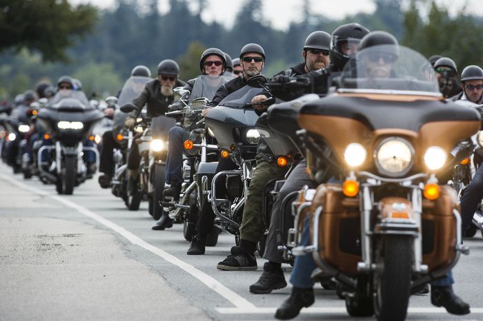 More than a thousand attend funeral for original B.C. Hells Angel ...