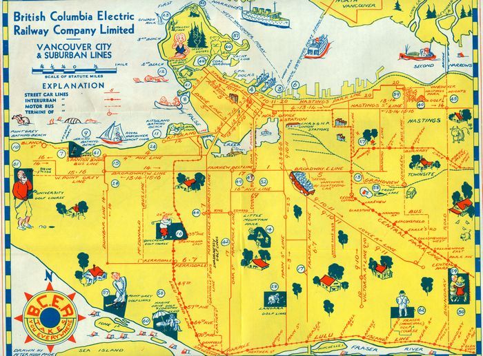 1891 — An interurban tram connects Vancouver to New Westminster ...