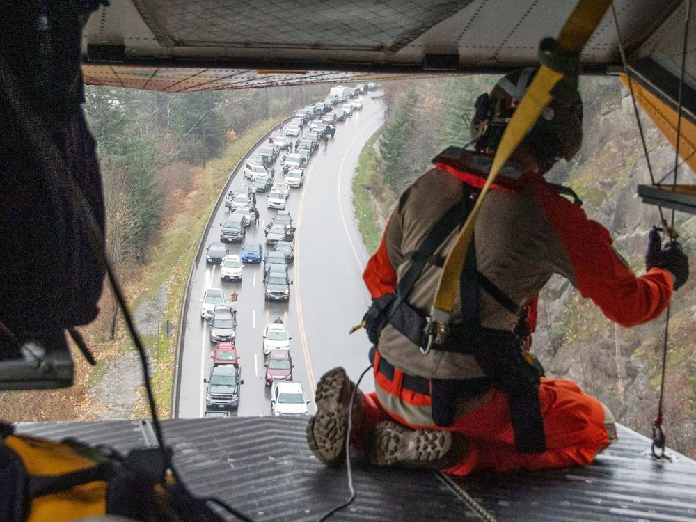 The rescuers and the rescued: Drama during the B.C. storm, flooding ...