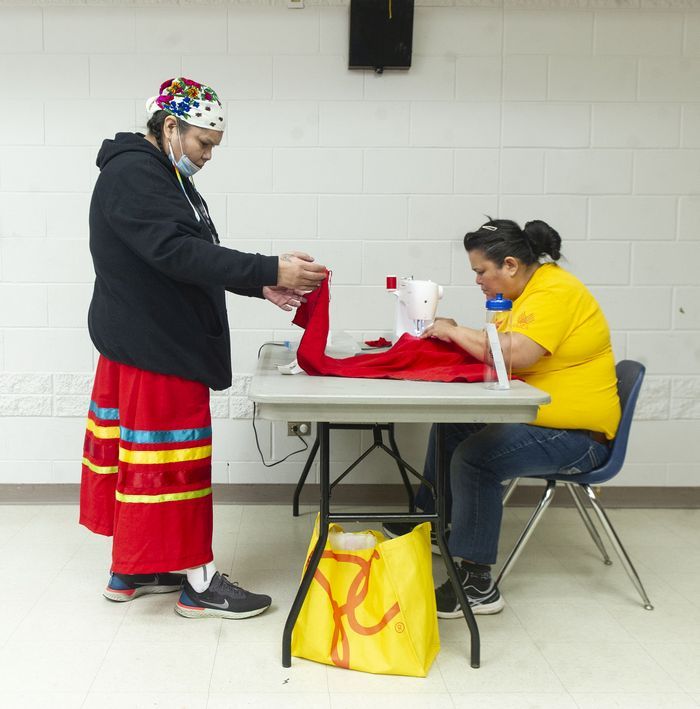 Red-ribbon skirts: 'Every skirt is an act of reconciliation for me ...