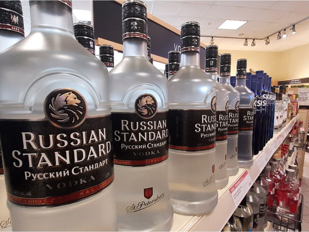 Russian Standard Vodka Label