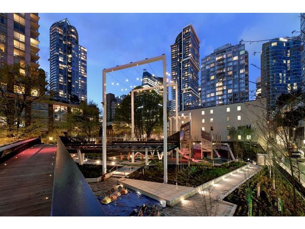 New Yaletown playground 'of the future' set to open Friday | Vancouver Sun