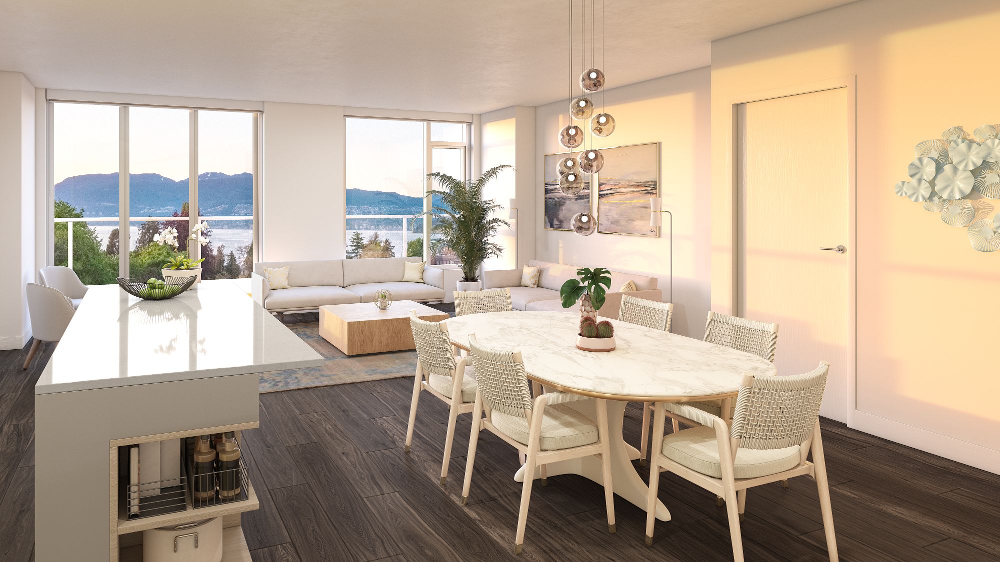 Peek inside the new coastal-inspired homes at Kitsilano Block ...