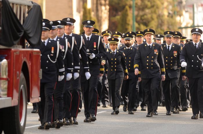 Firefighters celebrate life of Letourneau who died from cancer in 2020 ...