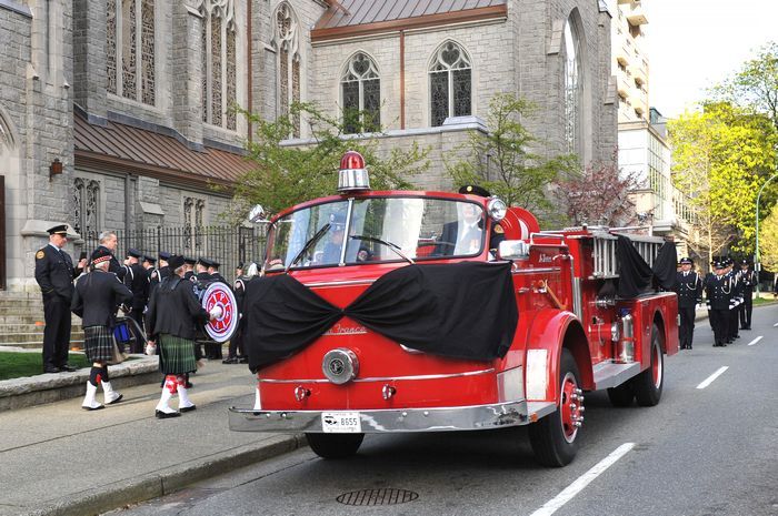 Firefighters celebrate life of Letourneau who died from cancer in 2020 ...