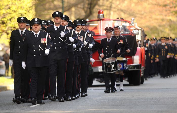 Firefighters celebrate life of Letourneau who died from cancer in 2020 ...