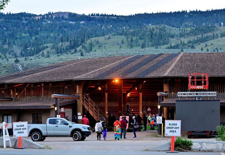 Photos: Memorial marks anniversary of unmarked grave discovery in ...
