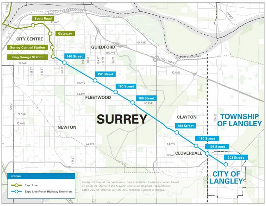 B.C. gov't formally approves $3.94-billion project SkyTrain extension ...
