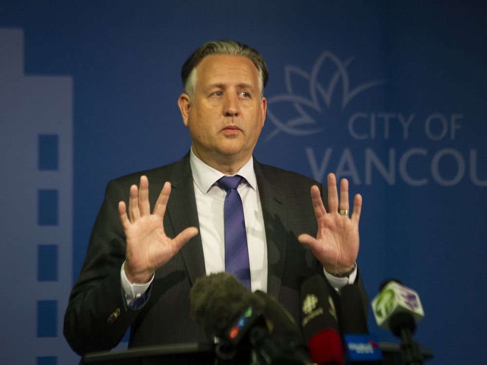 Former Vancouver mayor Kennedy Stewart returns to work at Simon Fraser ...