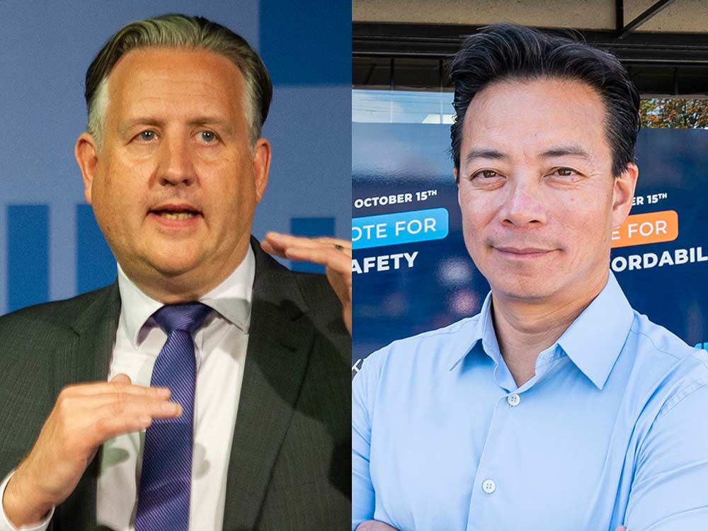 Kennedy Stewart and Ken Sim front-runners in Vancouver mayoral race ...