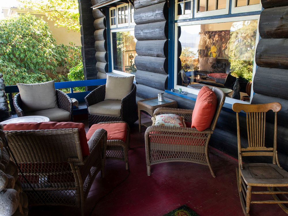 Photos: Peek inside $11.9 million Point Grey log home for sale ...