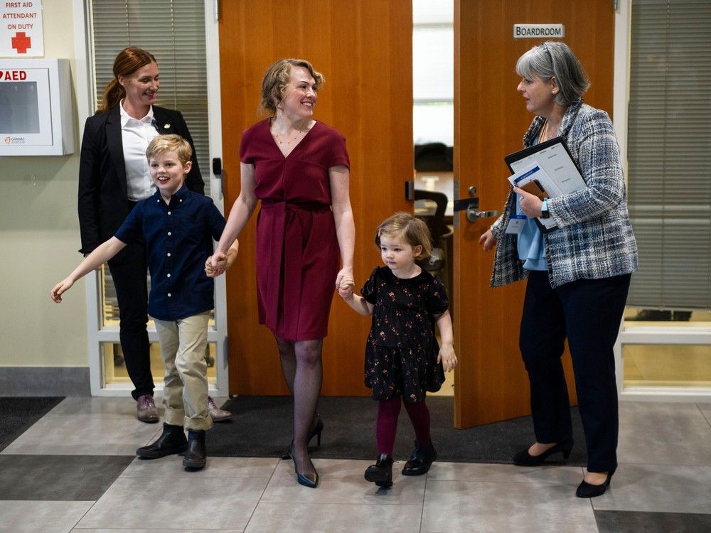 David Eby’s baby countdown brings B.C. election campaigning forward ...