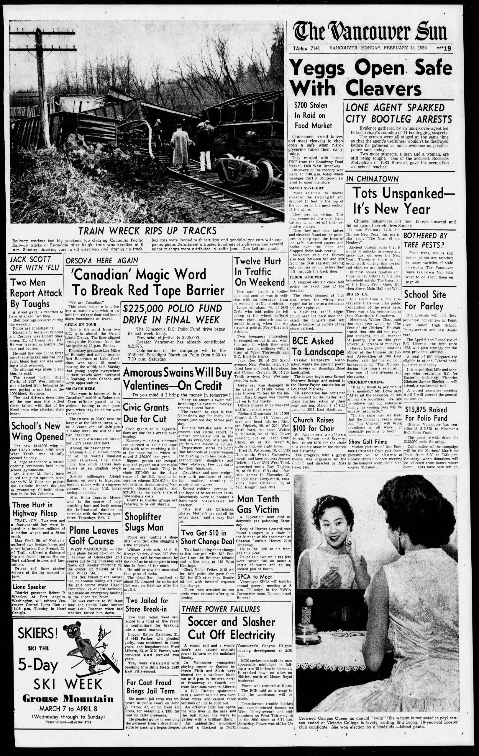 Week in History: A glimpse of the West End waterfront, pre-high-rises ...