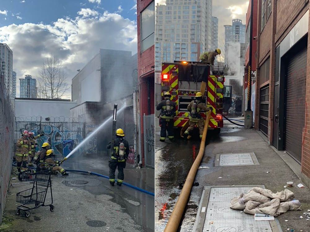 Fire outside Chinatown building 'suspicious': Vancouver fire chief ...