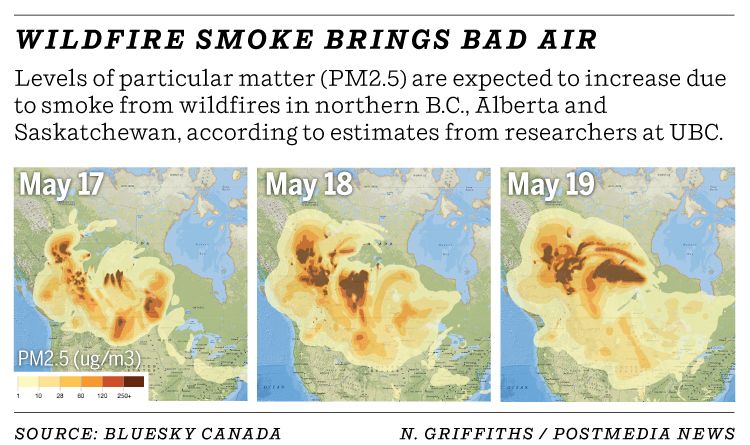 How wildfire smoke travels — and how to prepare | Vancouver Sun