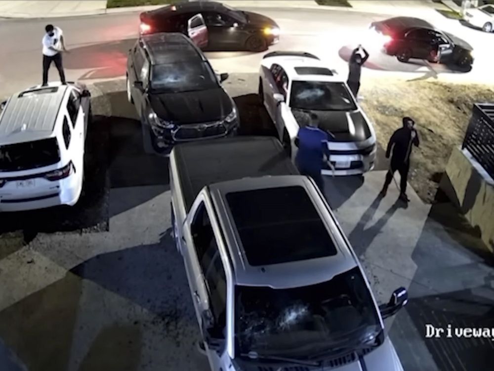 Large group attacks vehicles at home in Abbotsford: police | Vancouver Sun