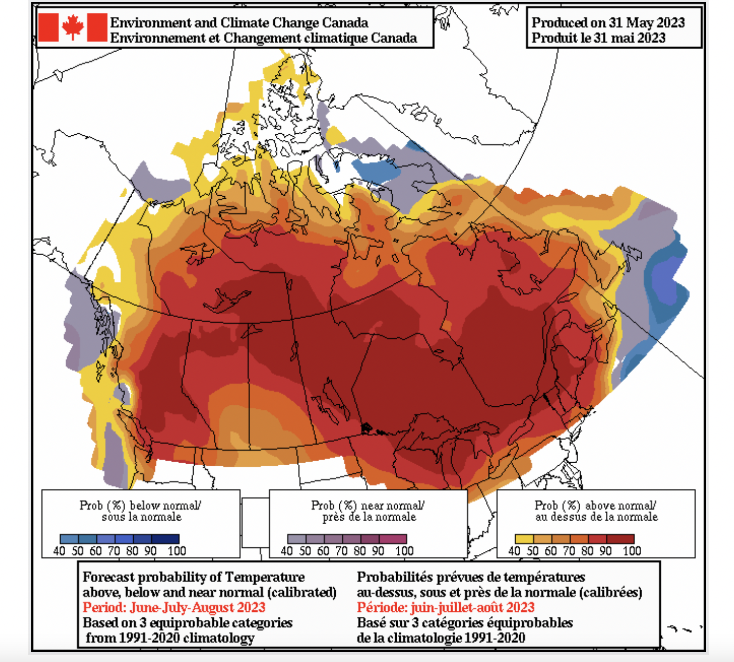 Prepare to be cool because it's going to be a hot, hot summer in B.C ...