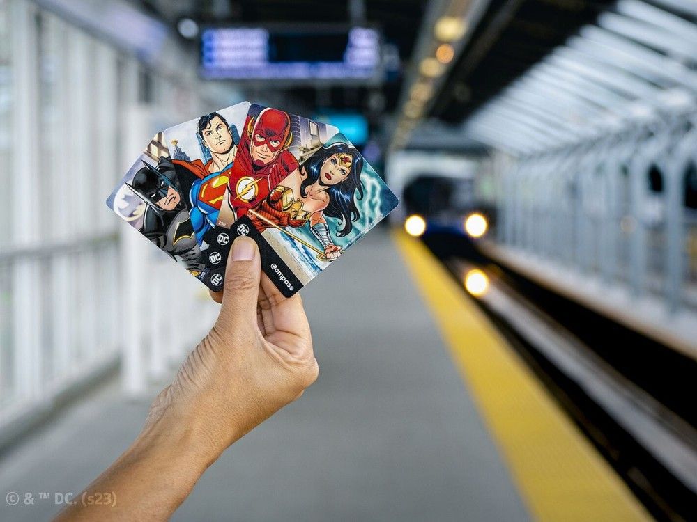 TransLink to sell limited edition DC superhero Compass cards on Friday ...