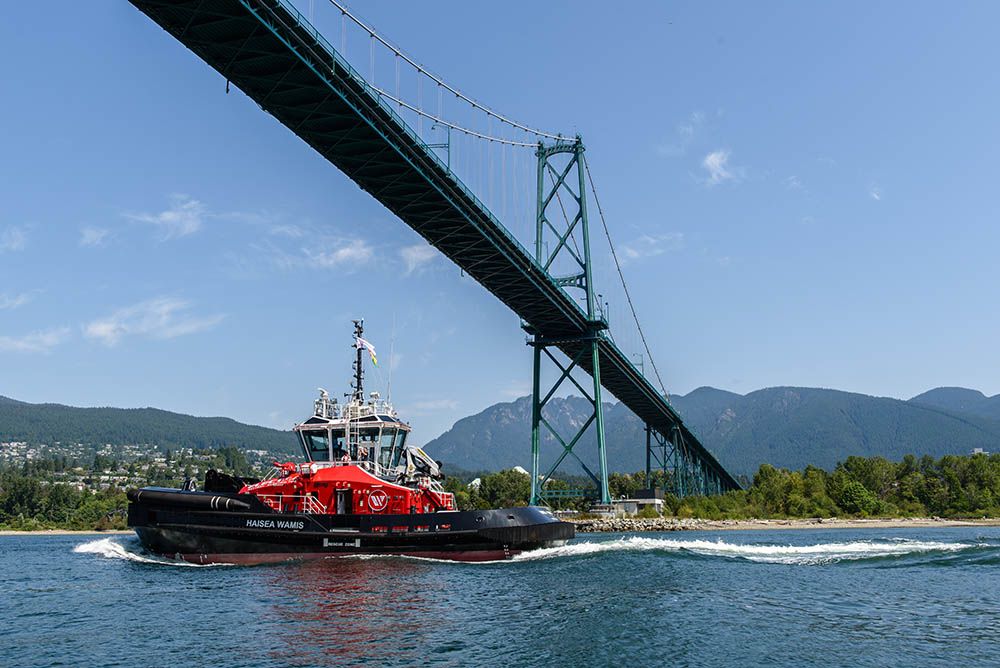 First all-electric tugboat in the world now plying the waters of B.C ...