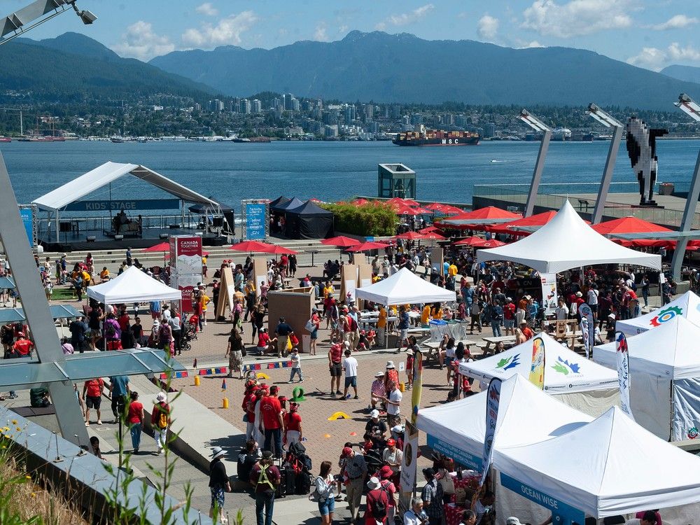 Canada Day celebration at Canada Place | Vancouver Sun
